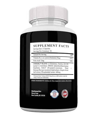 natural brain health with blended vitamin & mineral supplements