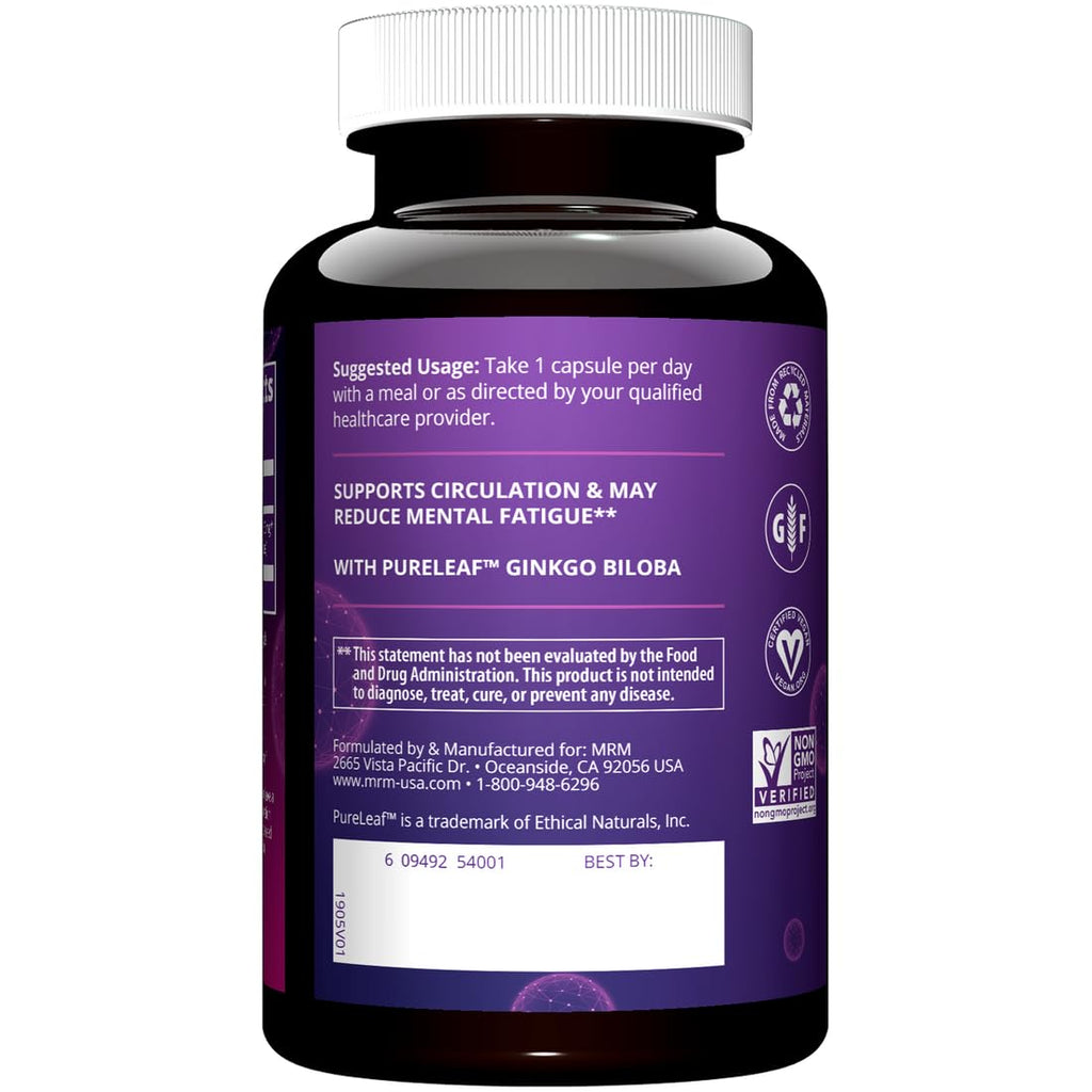 natural brain health with Ginkgo B