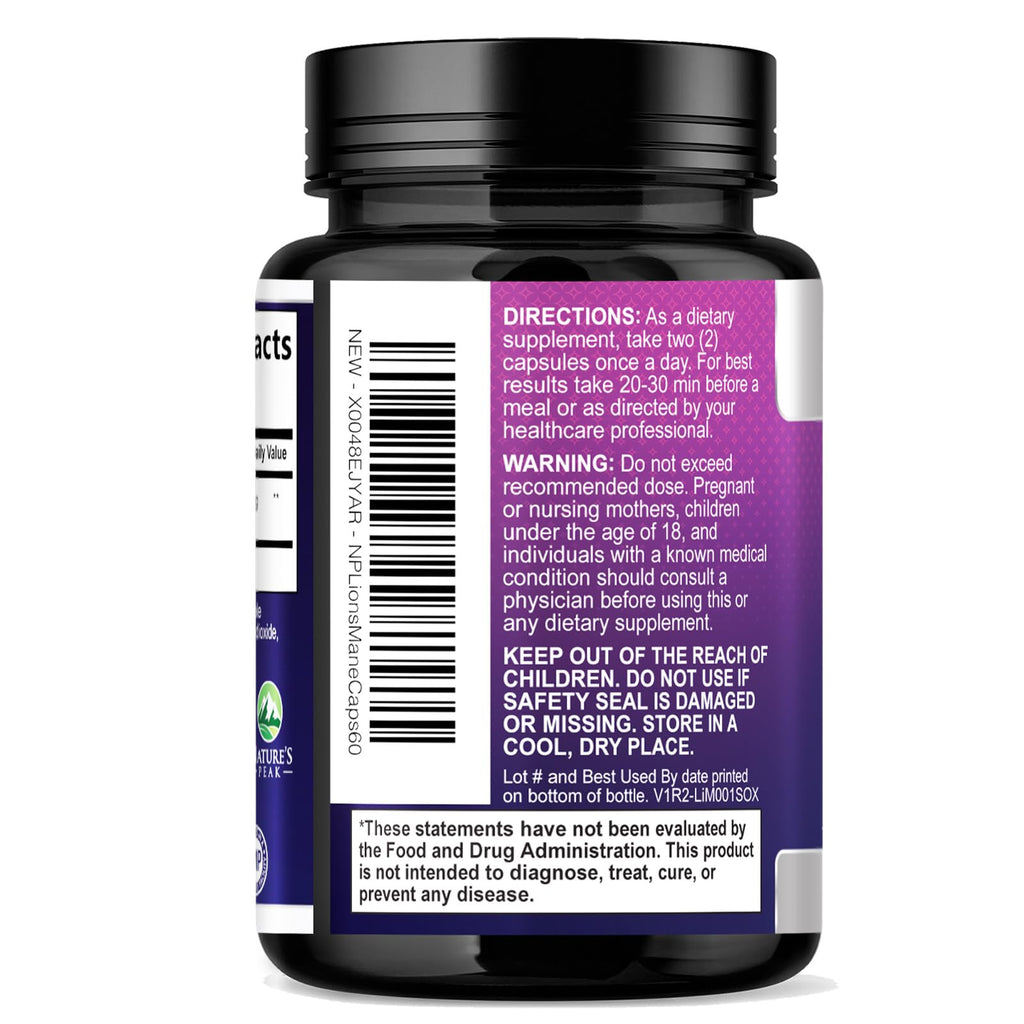 natural brain health with Lions Mane