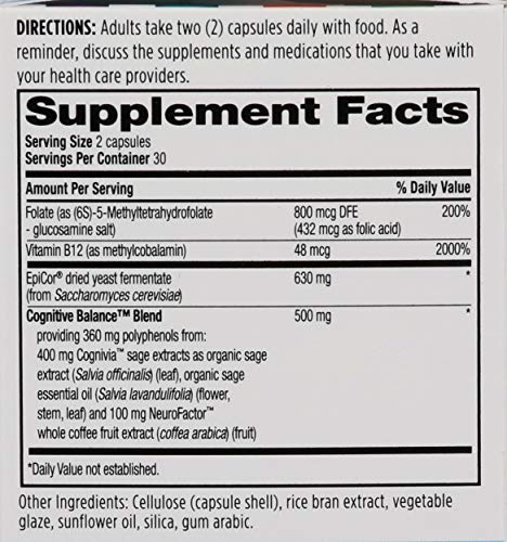 natural brain support blended supplements