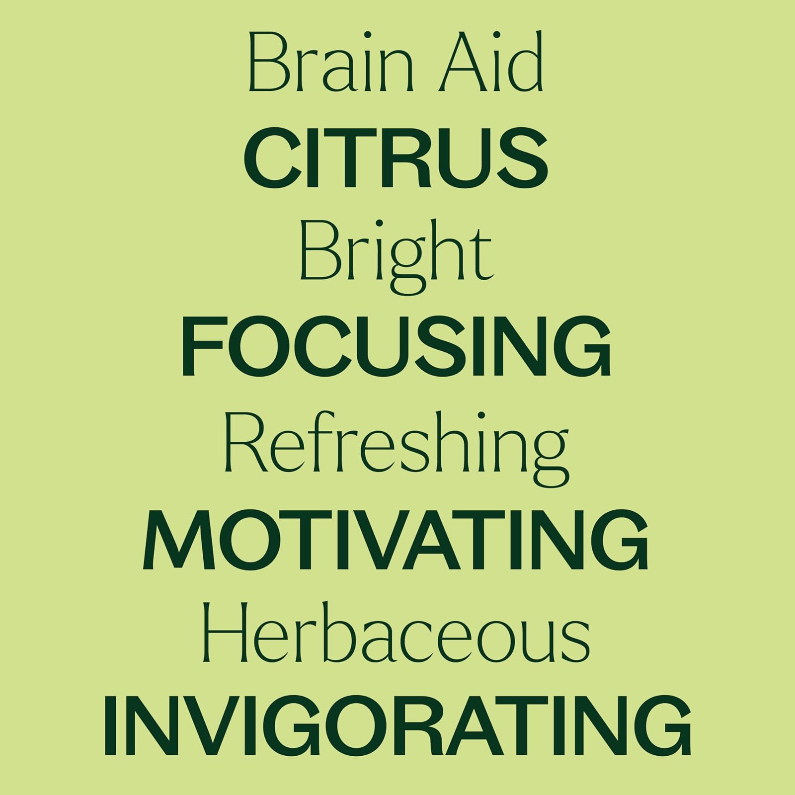 Natural brain support essential oil blend