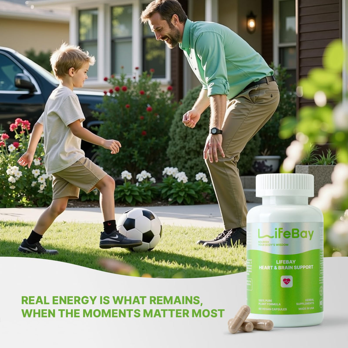 Natural brain support formula