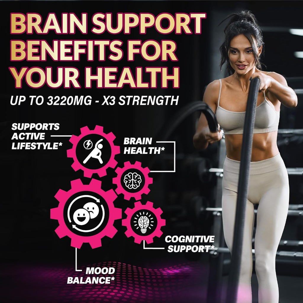 Natural brain support multivitamins for adults