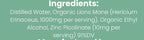 Natural brain support tincture