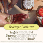 natural brain support with 60 capsules