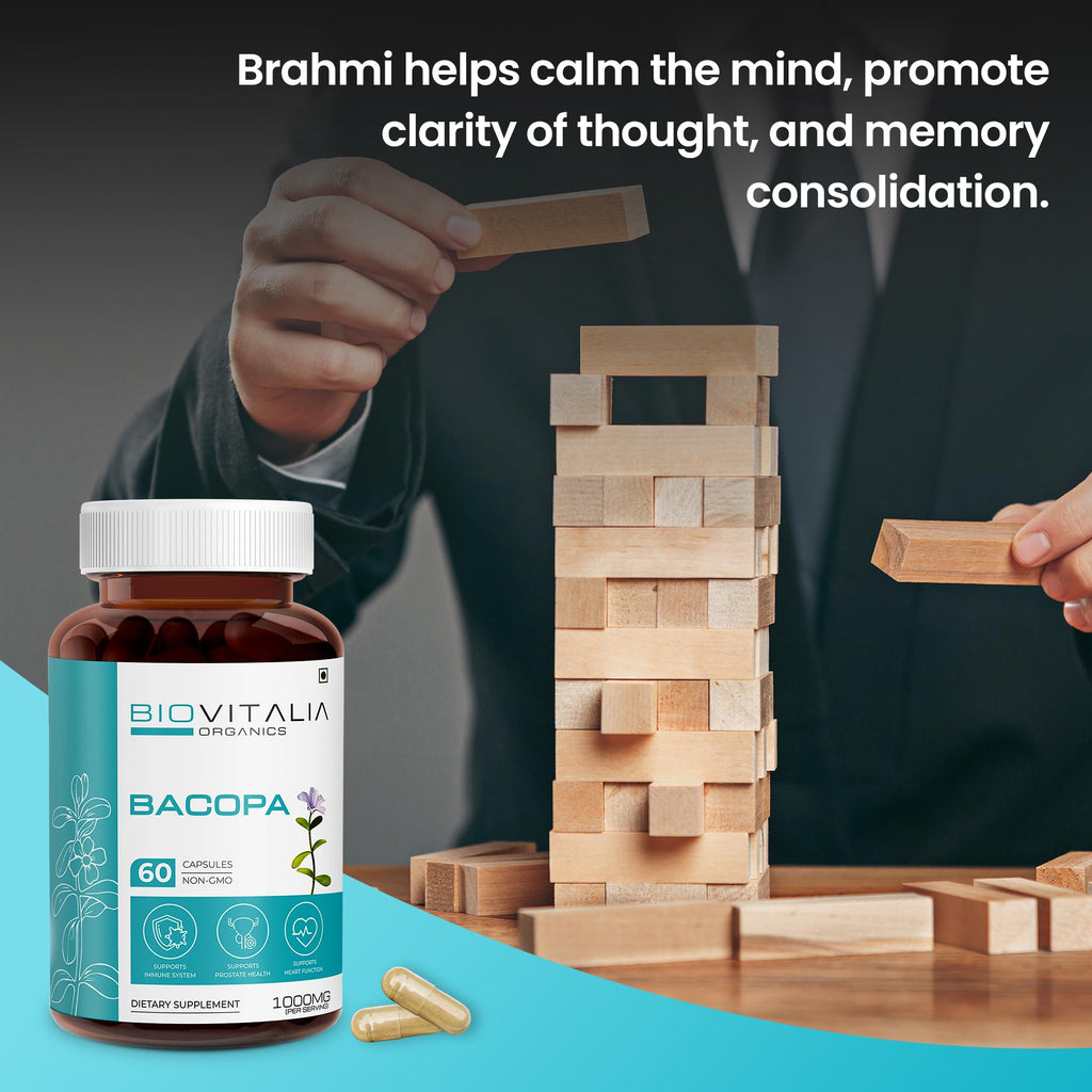 natural brain support with Bacopa extract