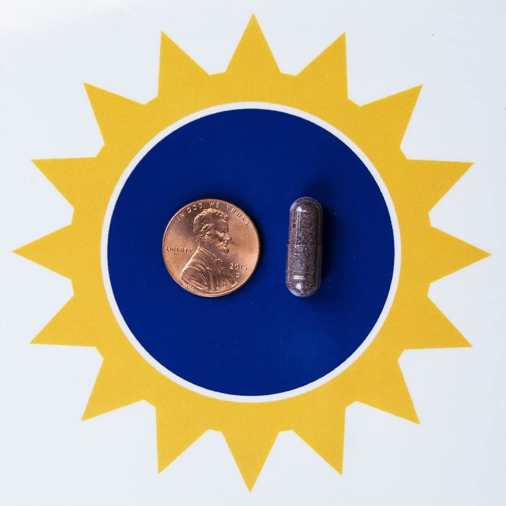 natural brain support with blueberries