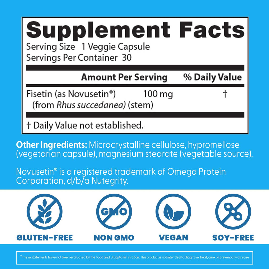 Natural brain support with Fisetin