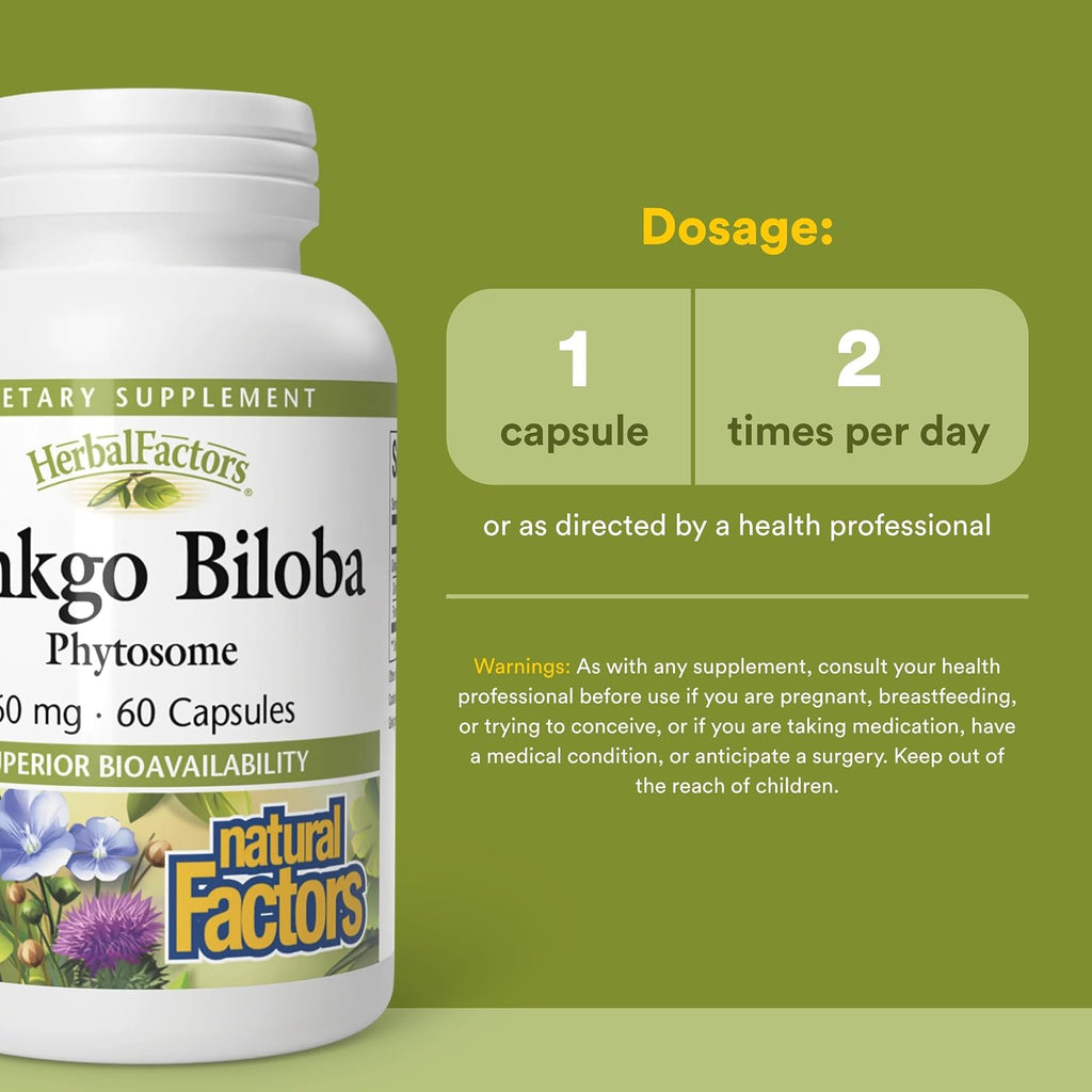 Natural brain support with Ginkgo