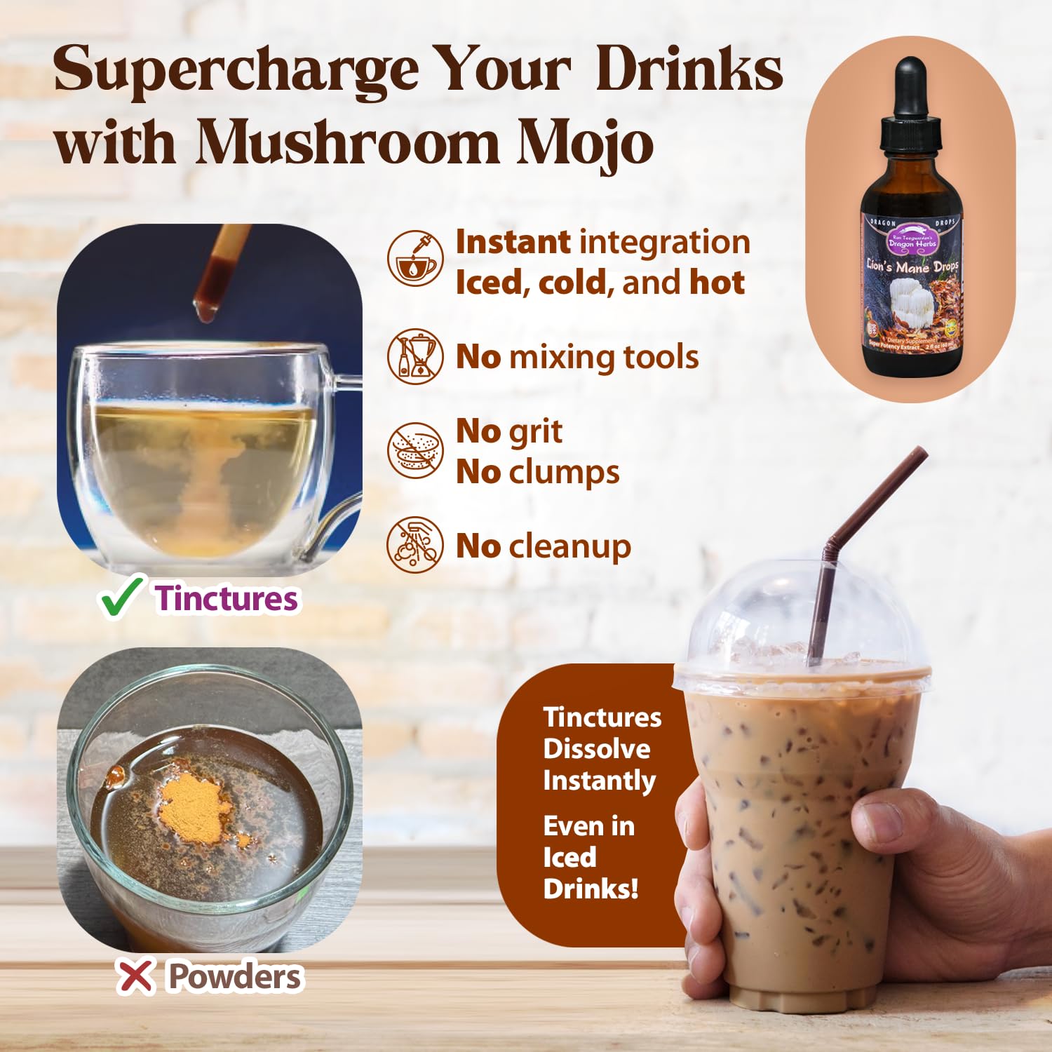 natural brain support with Lion's Mane