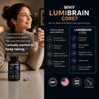 natural brain support with LumiBrain CORE