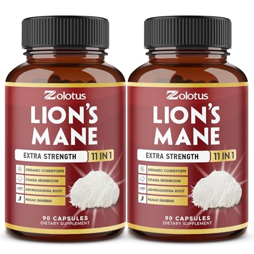 natural brain support with mushrooms