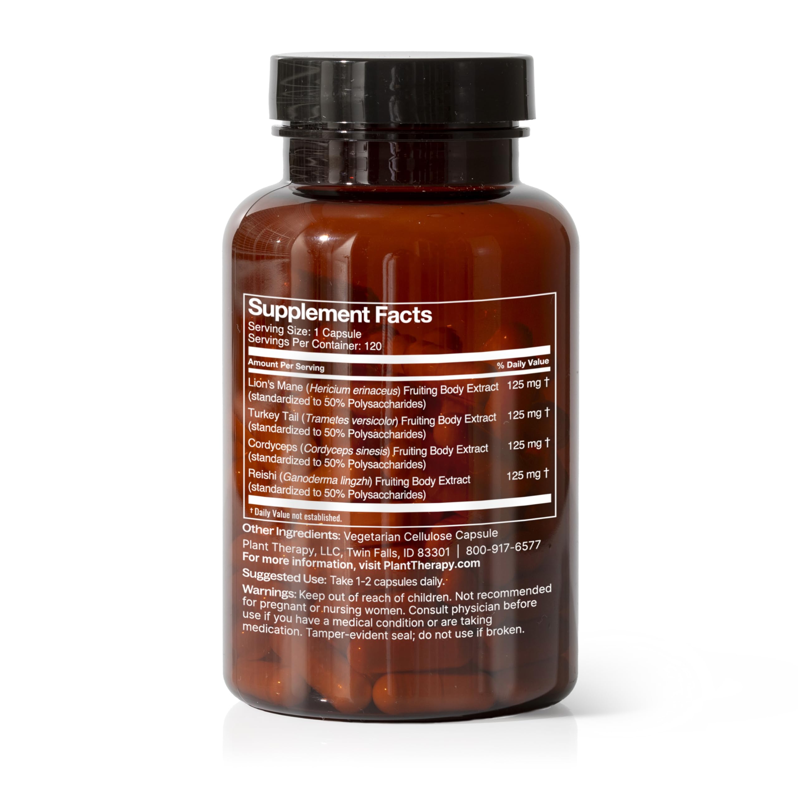 natural brain support with mushrooms