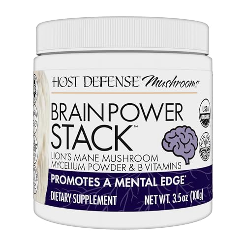natural brain support with mushrooms