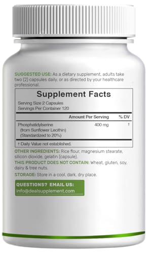 Natural brain support with phosphatidylserine