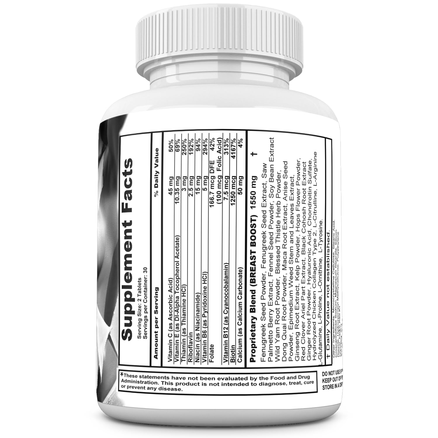 natural breast enhancement with vitamins