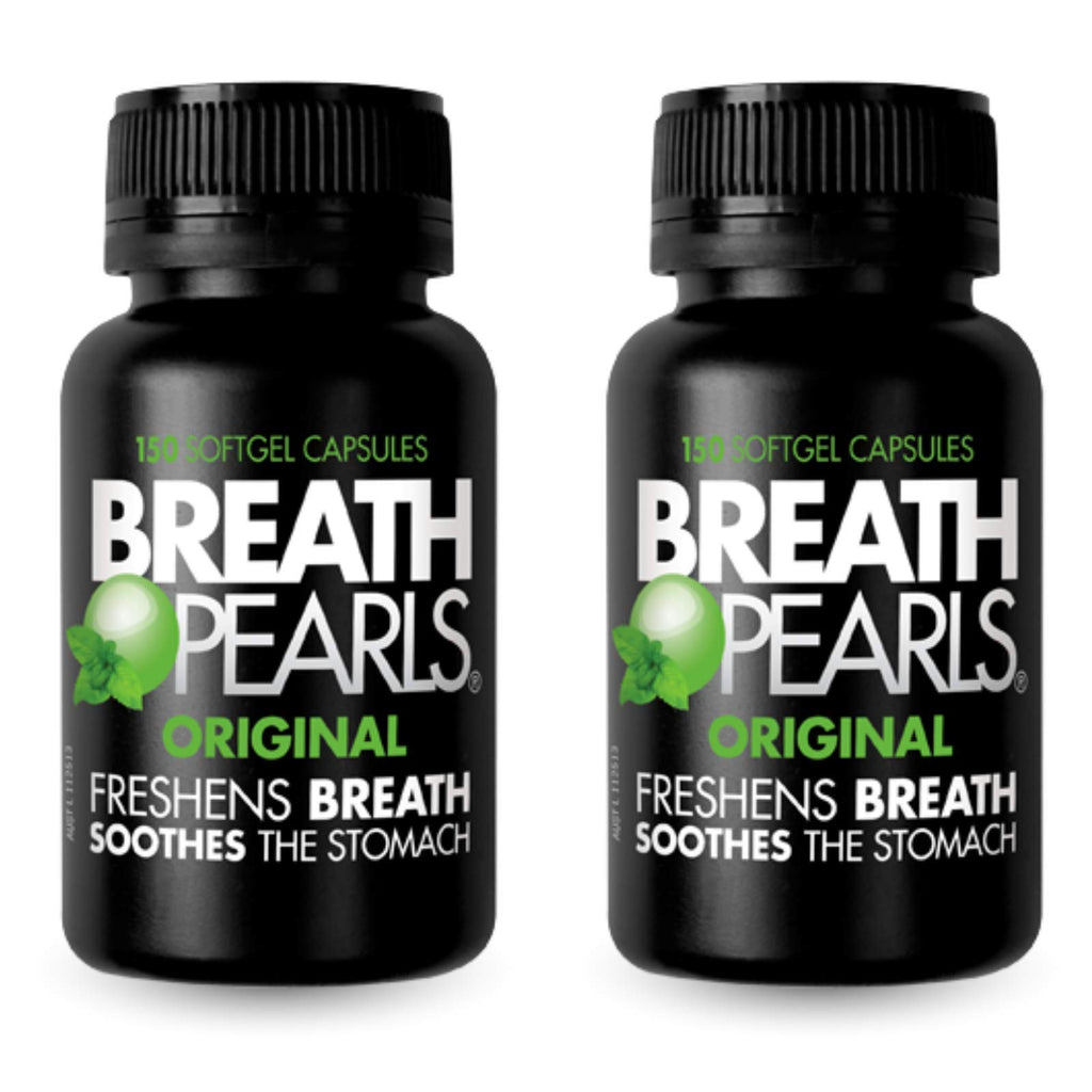 Natural breath fresheners in softgel form