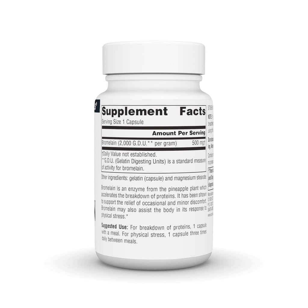 natural bromelain for digestion support