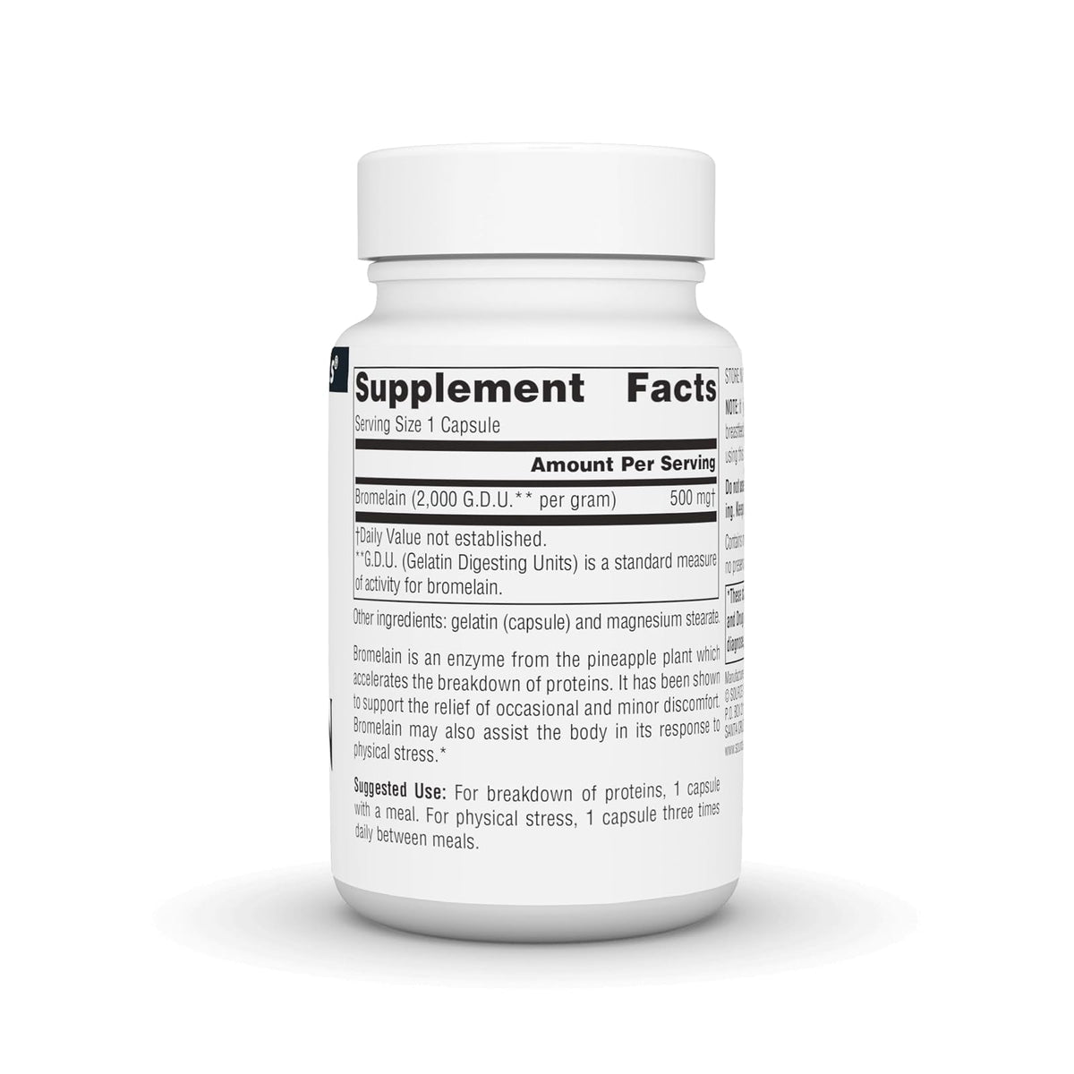 natural bromelain for digestion support