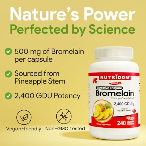 natural bromelain for healthy digestion