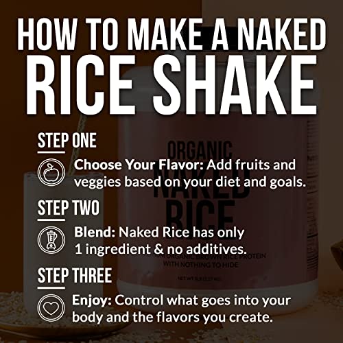 natural brown rice protein for muscle gain