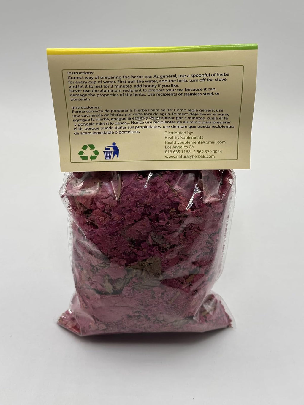 Natural Bugambilia tea for digestion