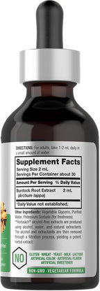 Natural burdock root extract for wellness