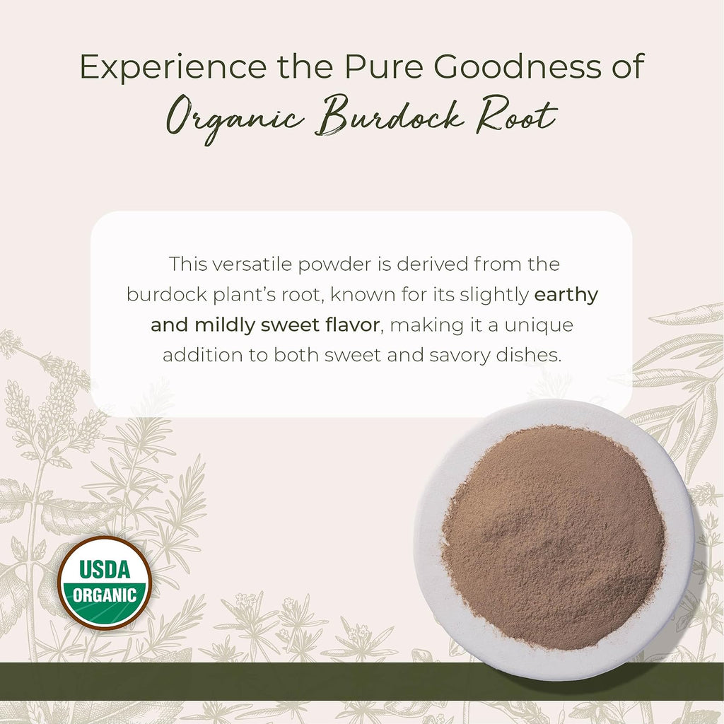 natural burdock root for detoxification