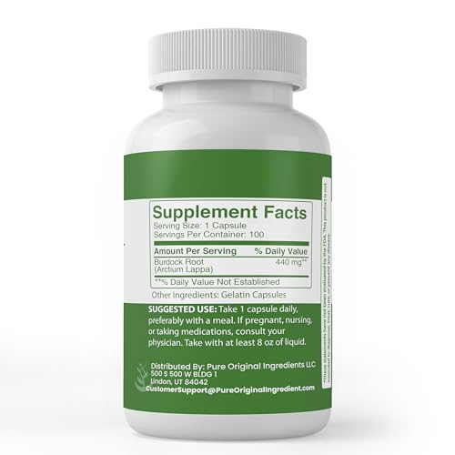 natural burdock root for digestive health