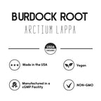 natural burdock root for digestive health