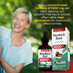 natural burdock root for skin health
