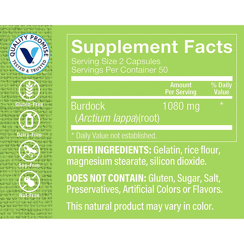 natural burdock root health benefits