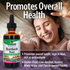 natural burdock root immune support