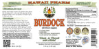 natural burdock root liquid supplement