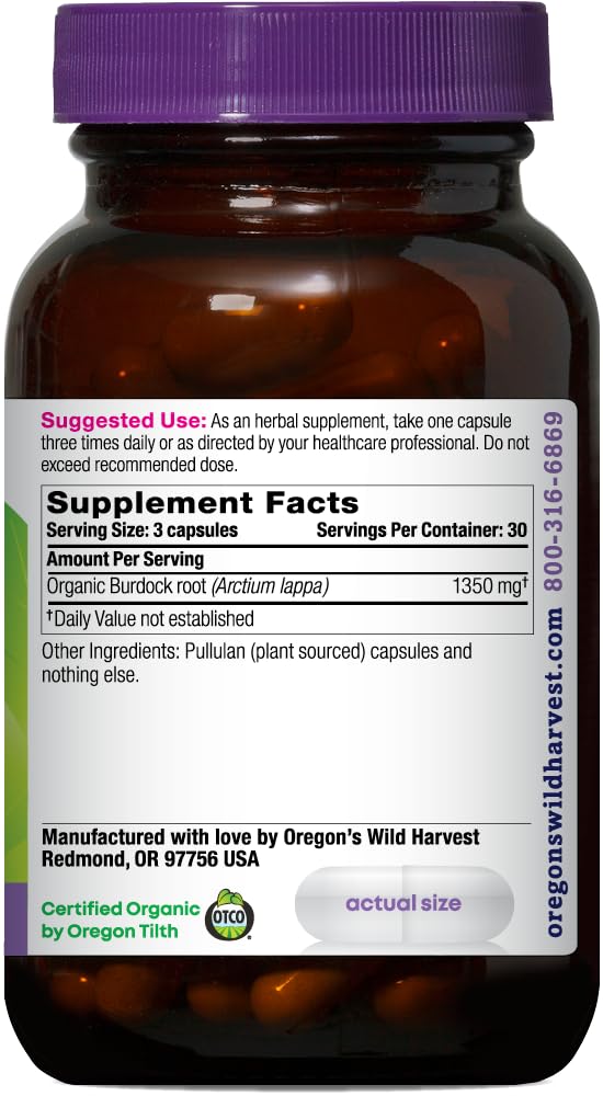 natural burdock root supplement benefits