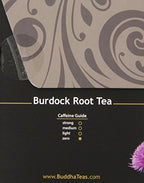 Natural Burdock Root Tea for Wellness