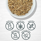 Natural burdock root tea ingredient