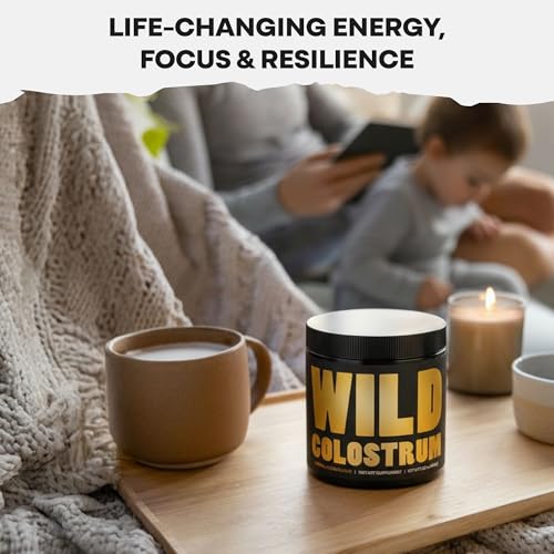 natural cacao flavour colostrum powder