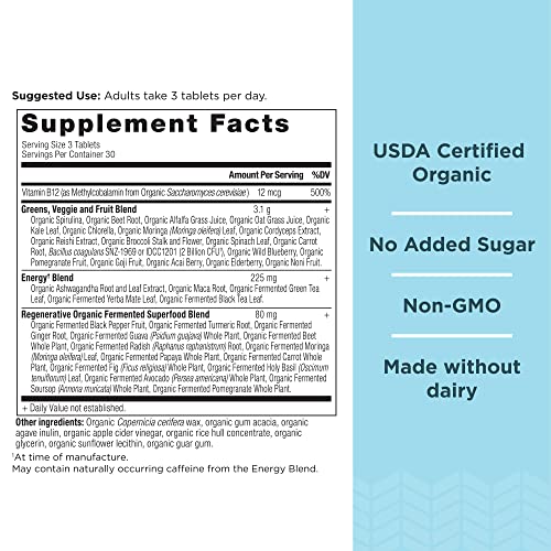natural caffeine energy supplement tablets