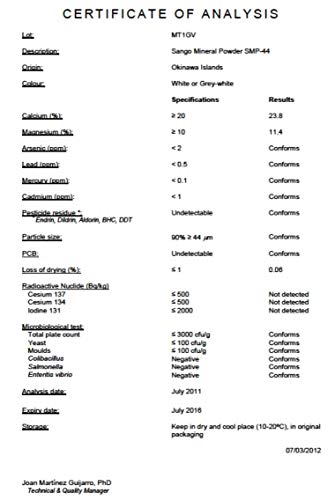 natural calcium and magnesium blend