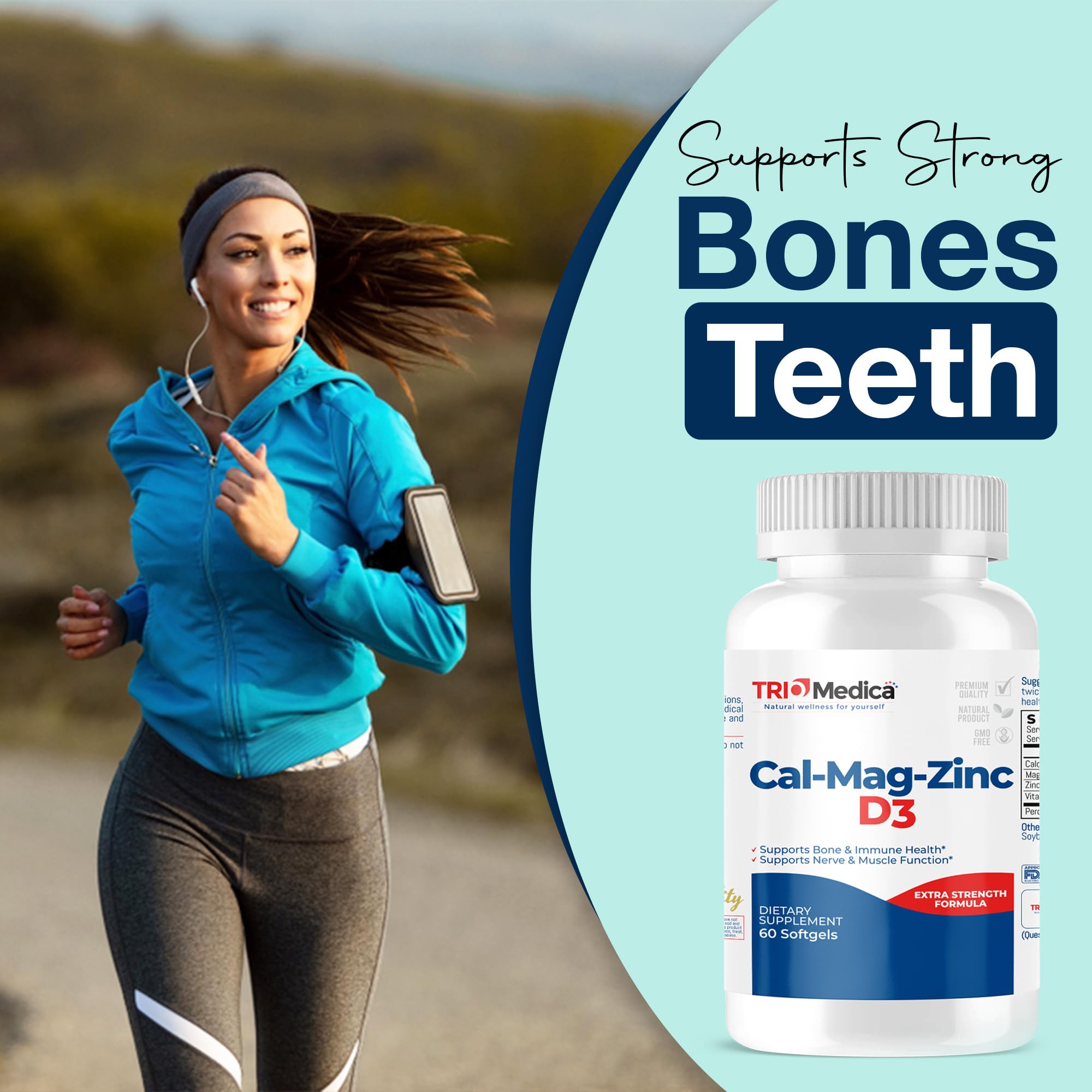 natural calcium and magnesium blend