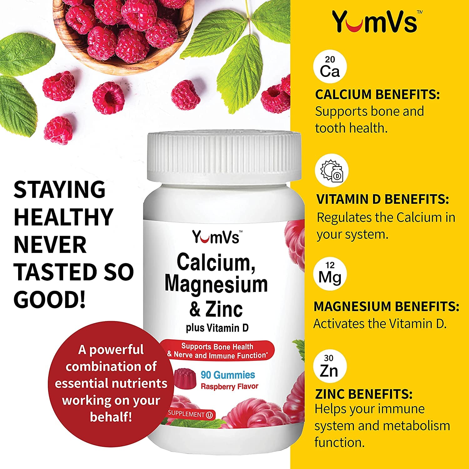 Natural calcium and magnesium support