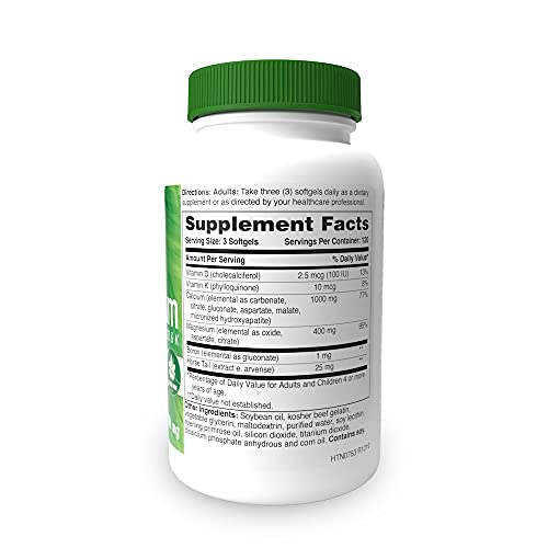 Natural calcium balm for muscle support