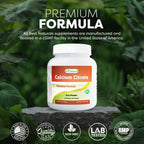 natural calcium citrate for better absorption