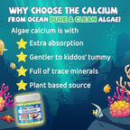 Natural calcium citrate for children