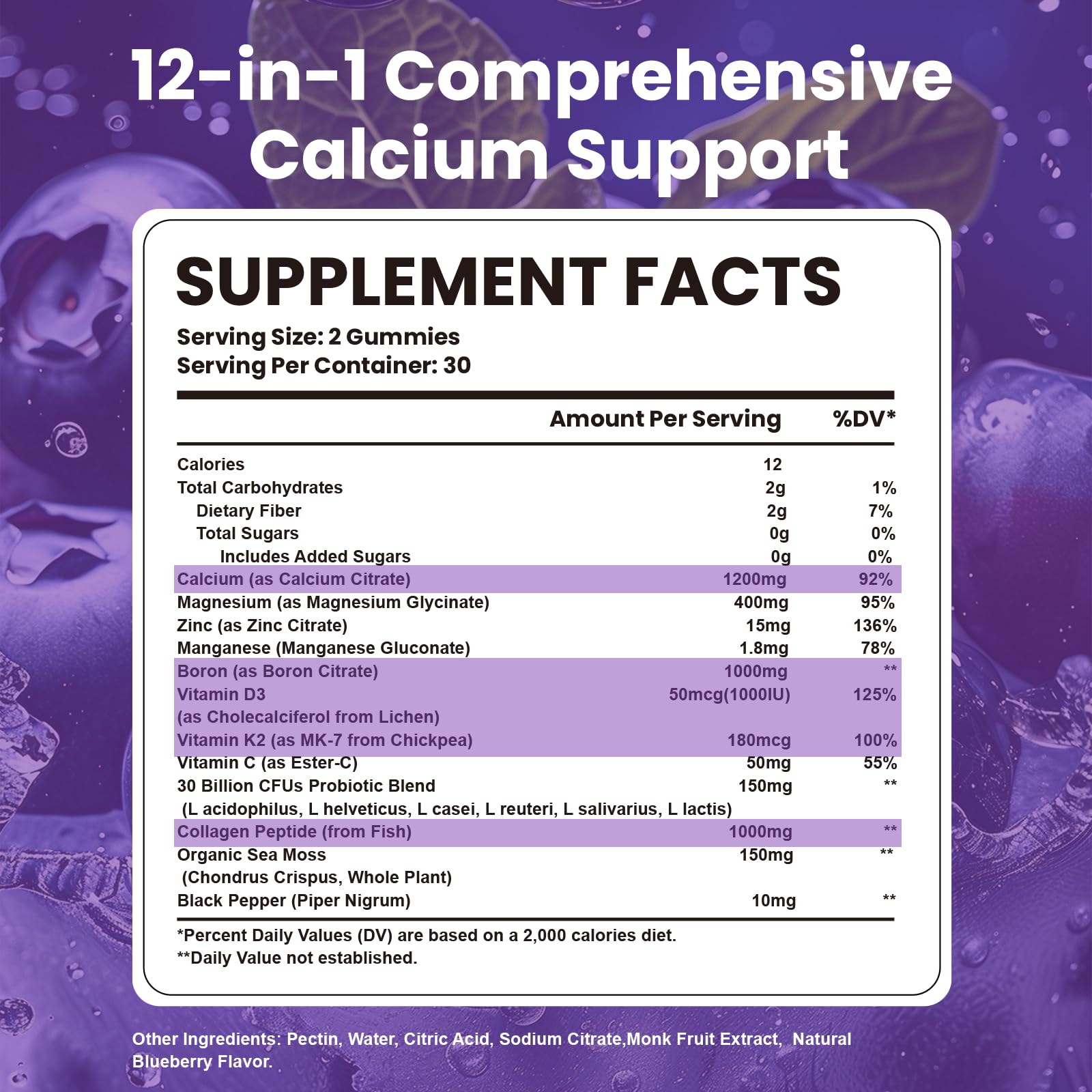 natural calcium citrate gummies for better absorption