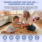 Natural calcium citrate gummies for growing kids