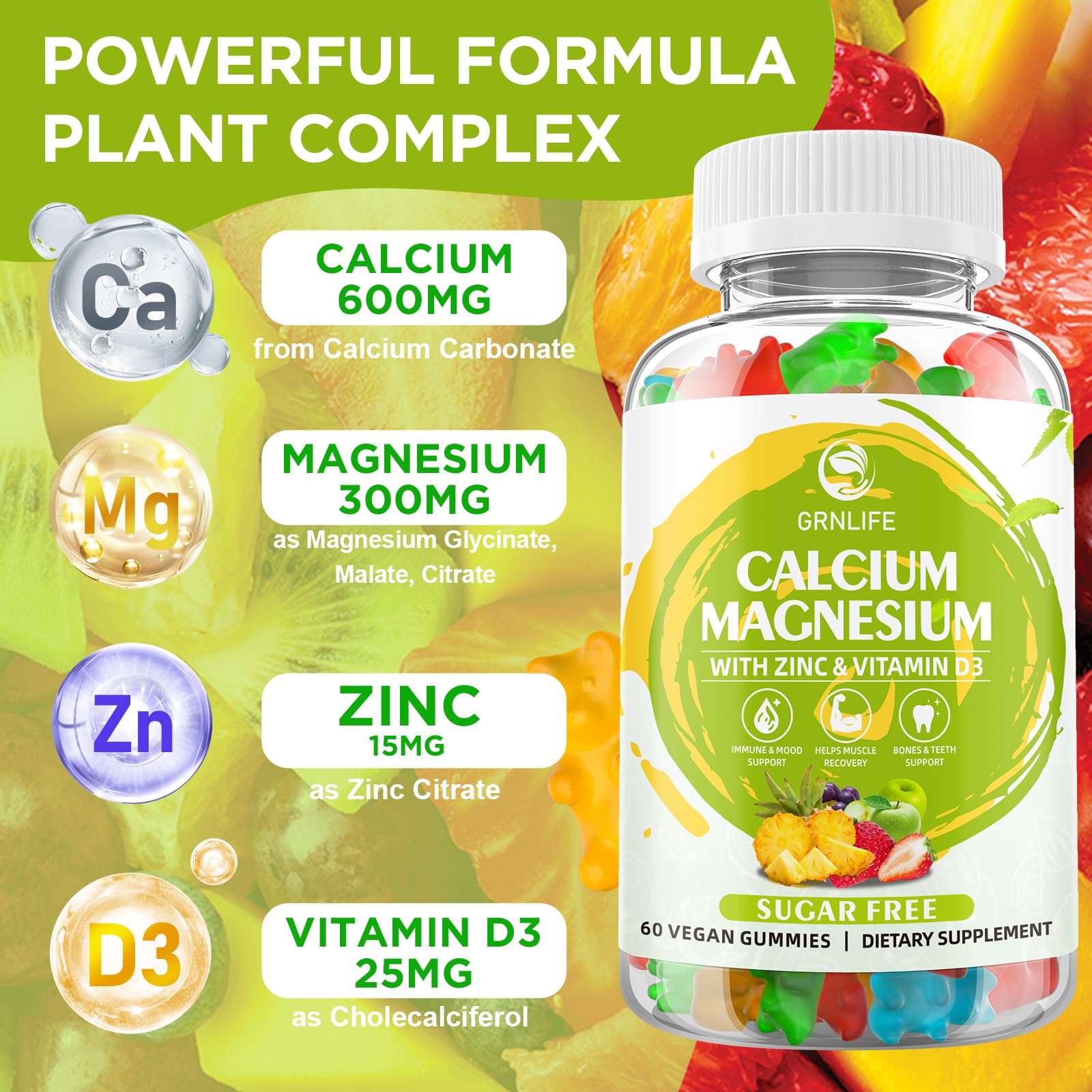 natural calcium citrate gummy vitamins