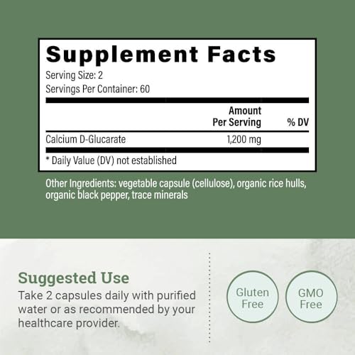 natural calcium D-Glucarate for detox