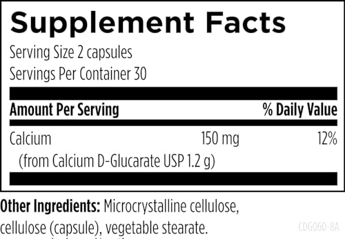 natural calcium d-glucarate source